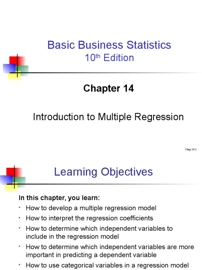 Multiple Regression | PDF | Errors And Residuals | Coefficient Of ...