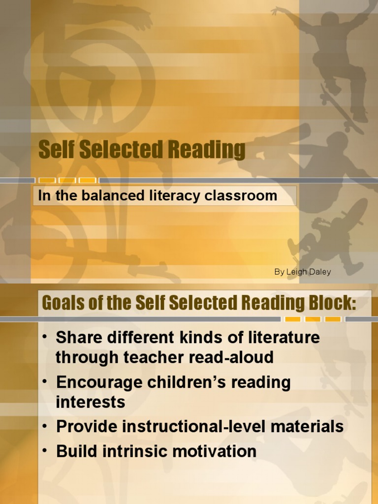 Self Selected Reading | PDF | Reading (Process) | Reading Comprehension
