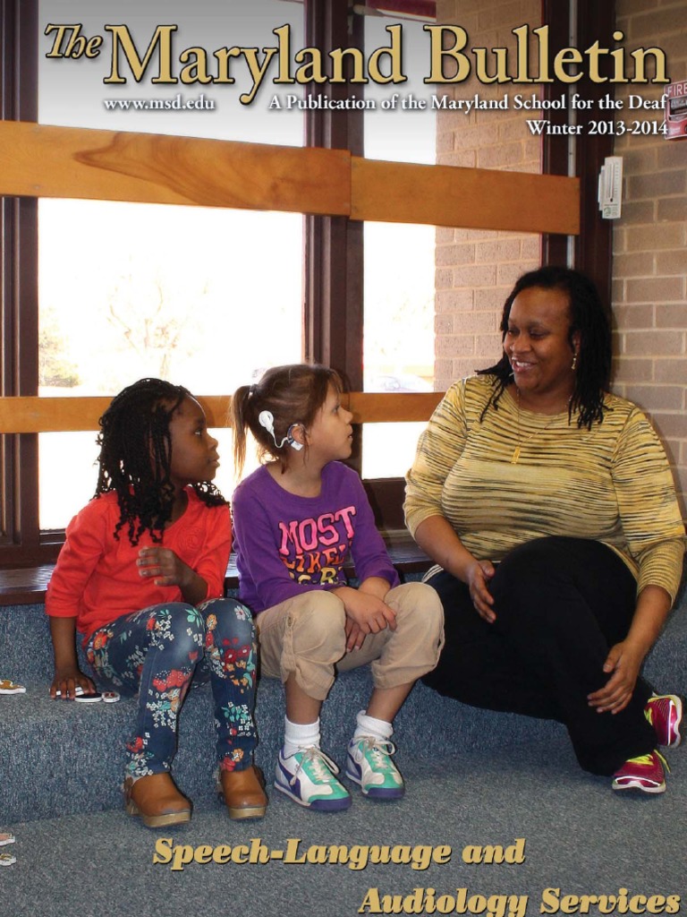 Maryland Bulletin Covers Speech, Autism Programs | PDF | Physical ...