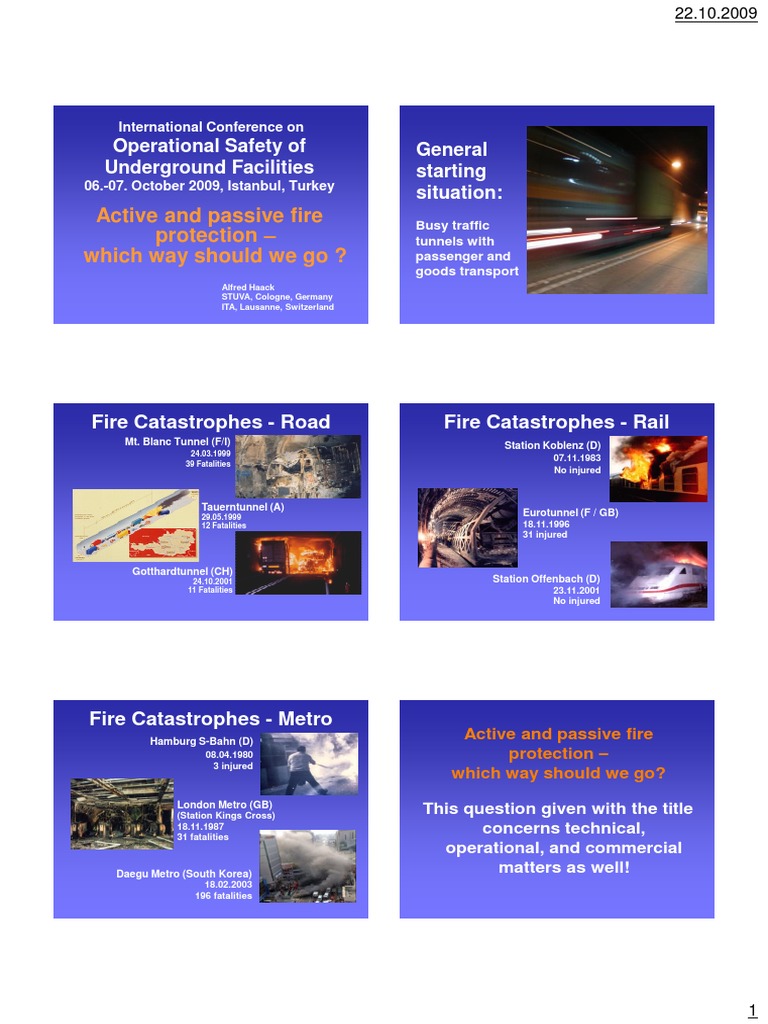 Active and Passive Fire Protection | PDF | Firefighting | Fire ...