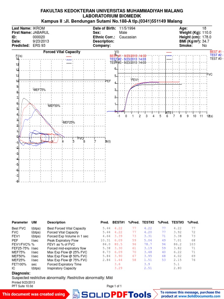 Arul Ikrom - FVC (#1, #2, #3 | PDF | Science & Mathematics