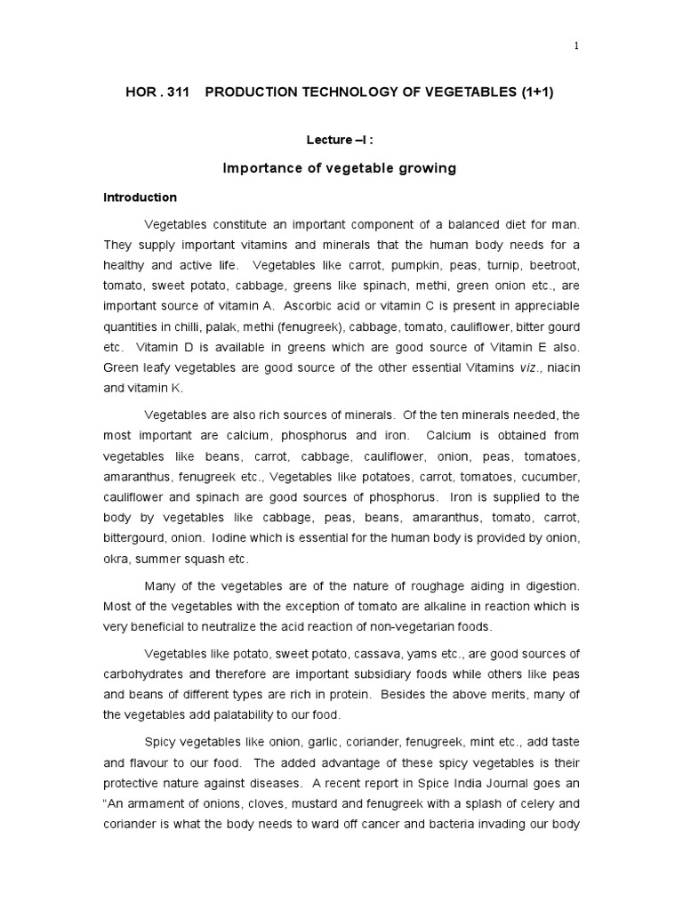 Veg | PDF | Bell Pepper | Chili Pepper