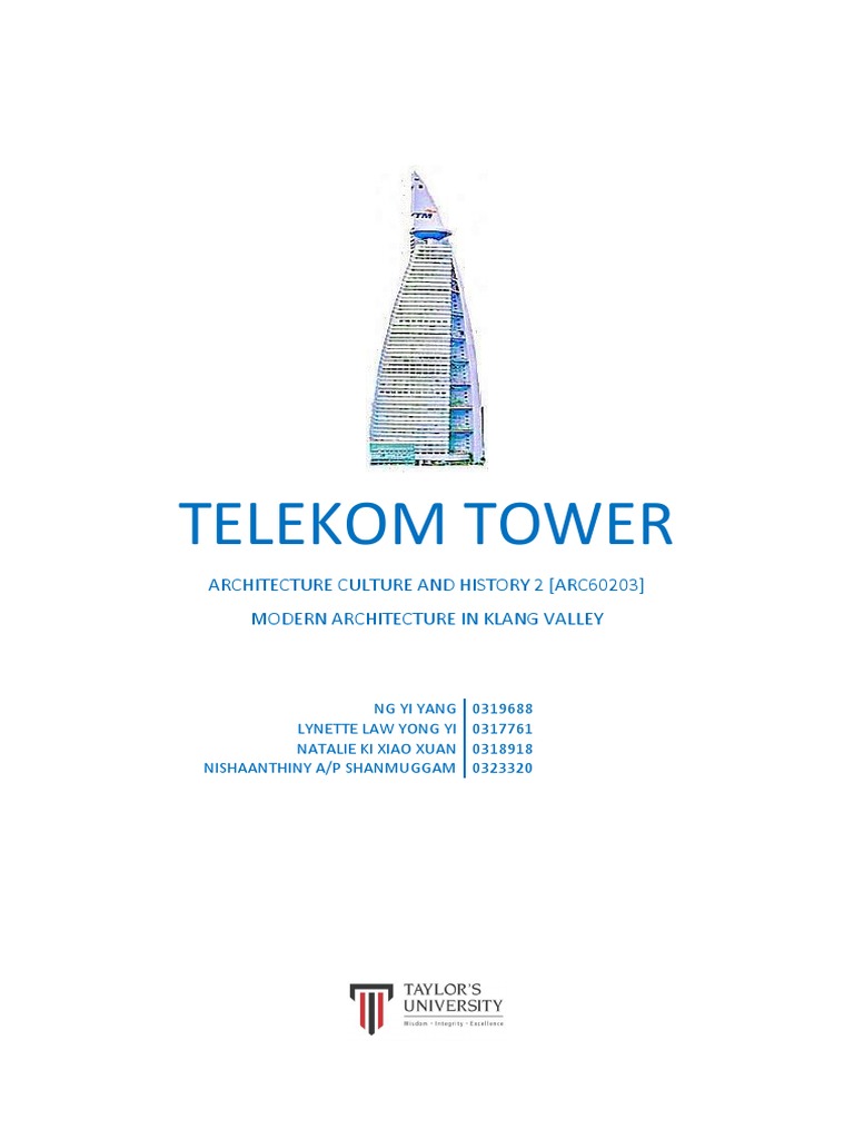 Telekom Tower: Architectural Overview | PDF | Elevator | Window