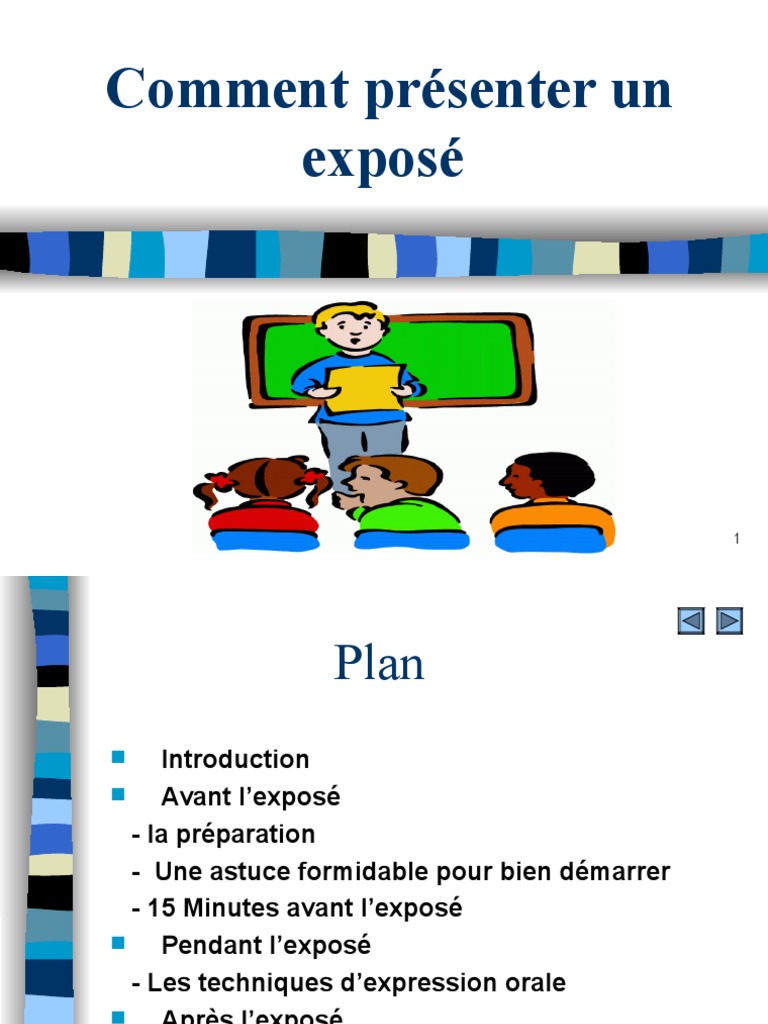 Comment réussir votre exposé oral | PDF | Communication non verbale ...