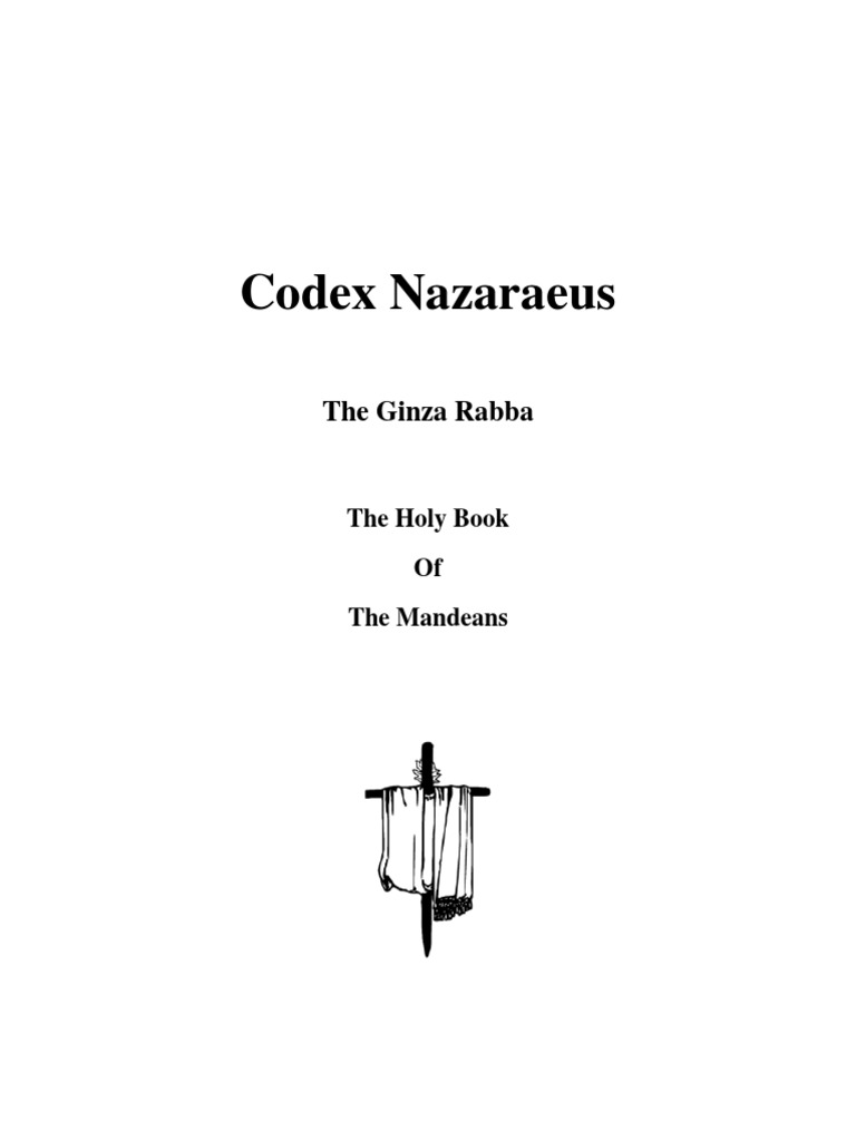 Mandaean Holy Book: Ginza Rabba | PDF | Religious Belief And Doctrine ...