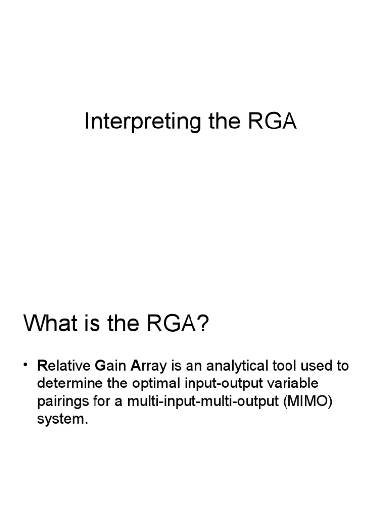 Rga | PDF | Matrix (Mathematics) | Control Theory