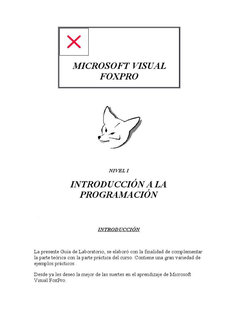 Microsoft Visual Foxpro Ejemplos | PDF | Laboratorios | Programa de computadora