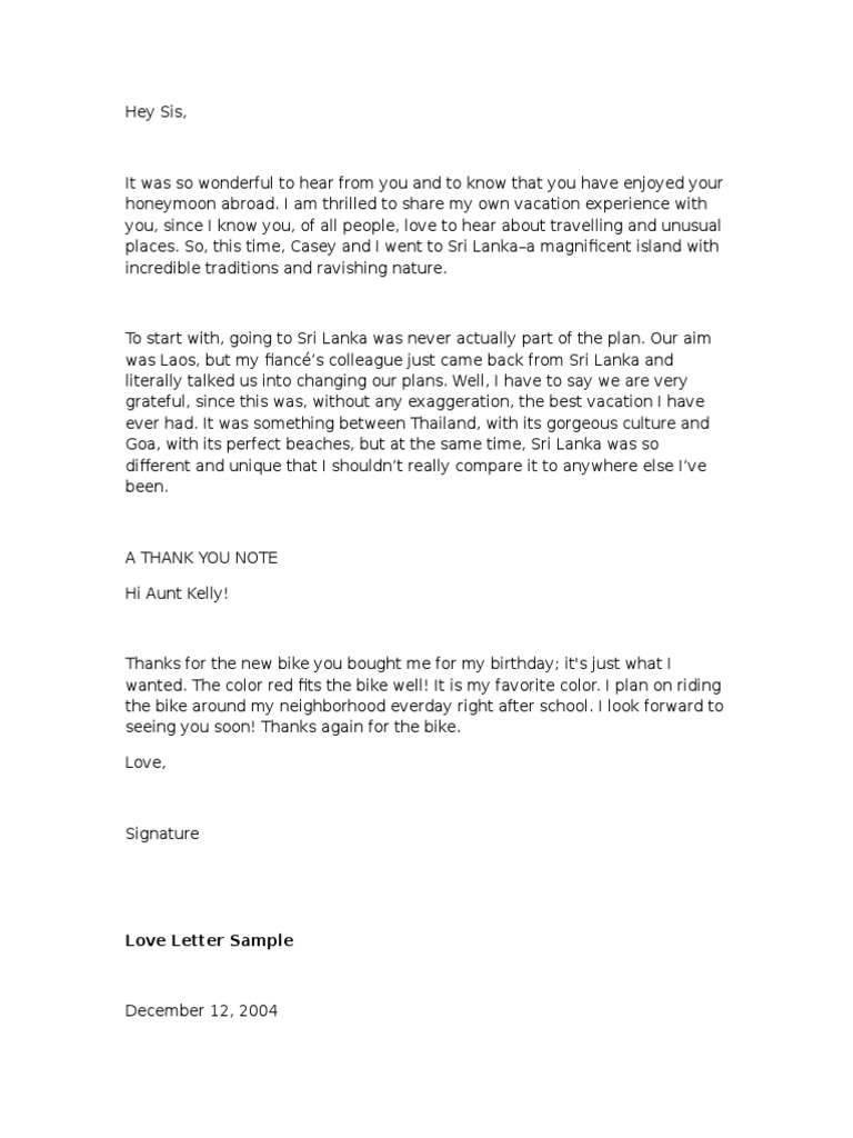 Examples Informal | PDF | Paragraph