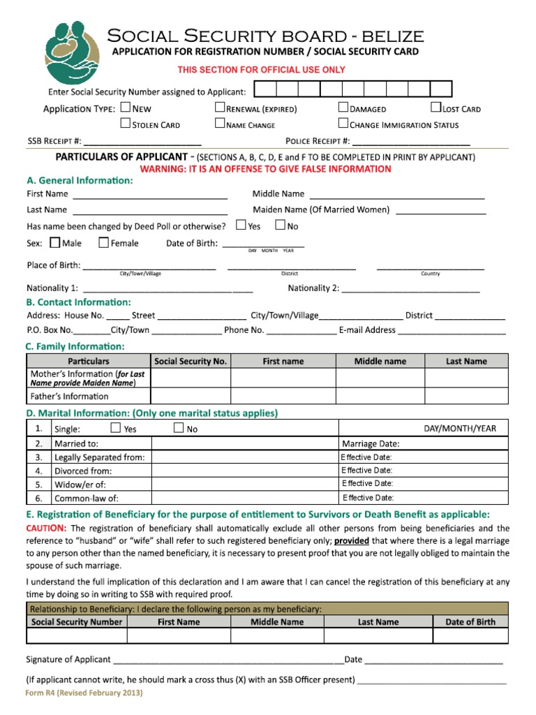 R4 Form Submission Guidelines | PDF
