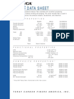 T300 Technical Data Sheet 1 PDF | PDF | Fibers | Materials