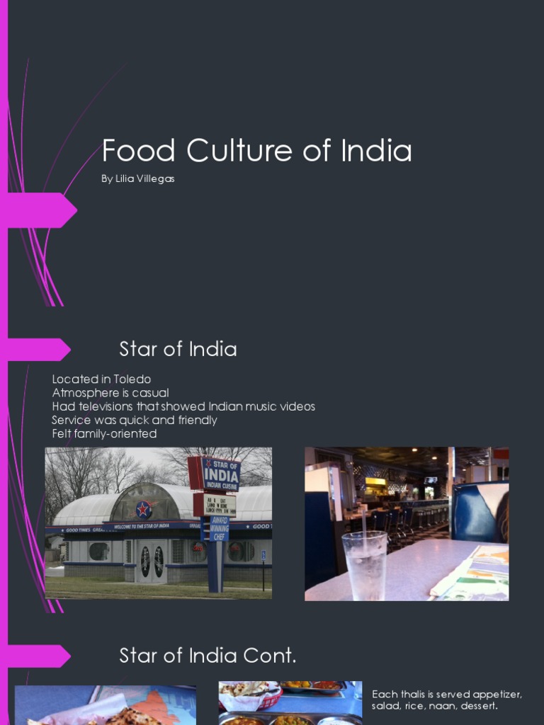Food Culture of India | PDF | Meal | Curry