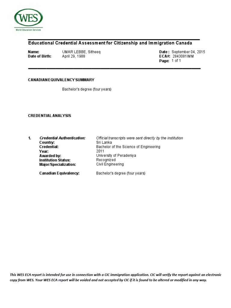Wes Format | PDF | Career & Growth | Business