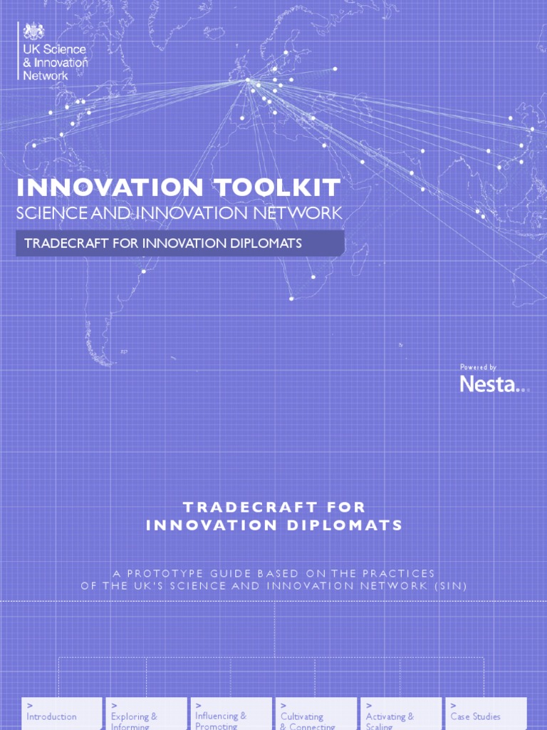Innovation Policy Toolkit - Tradecraft For Innovation Diplomats | PDF ...