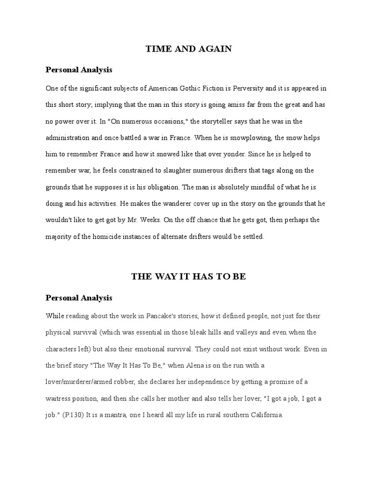 Breece D'J Pancakes Short Stories | PDF | Classics