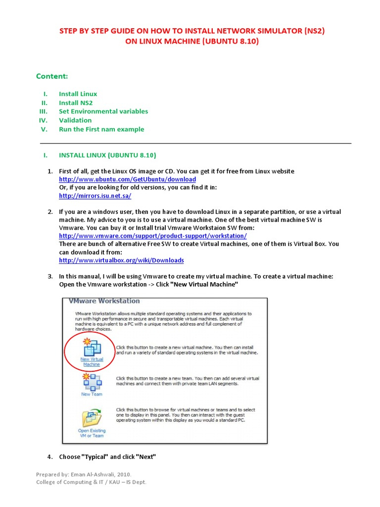 Step by Step Install Ns2 | PDF | Computer File | Directory (Computing)