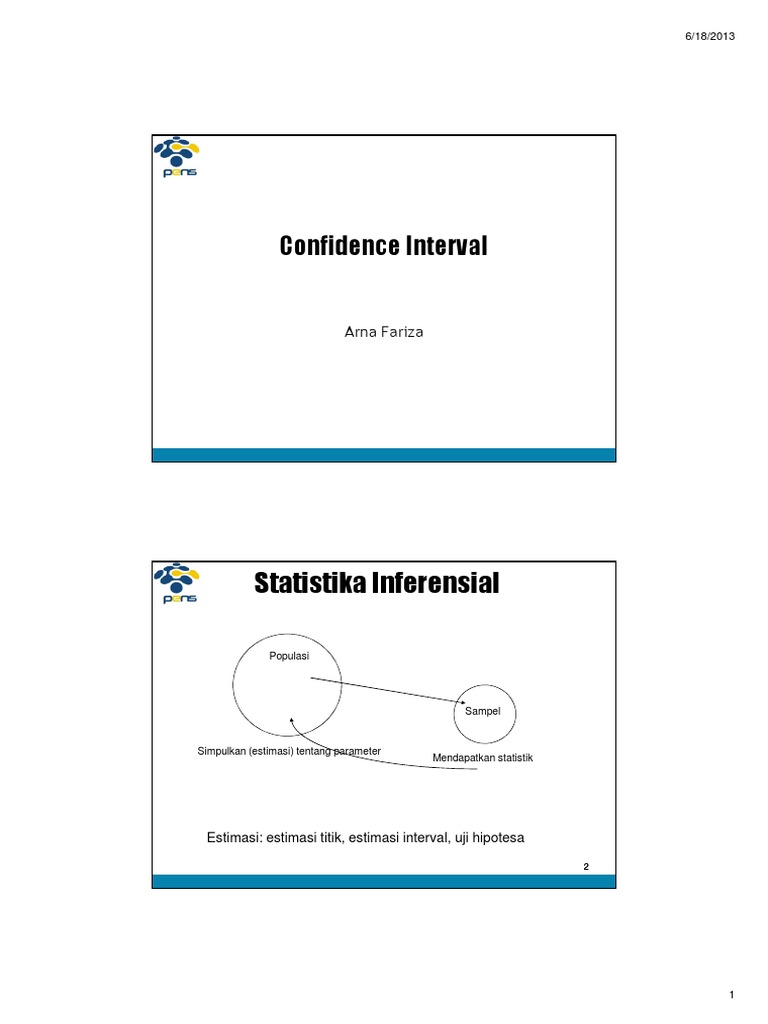 Confidence Interval | PDF