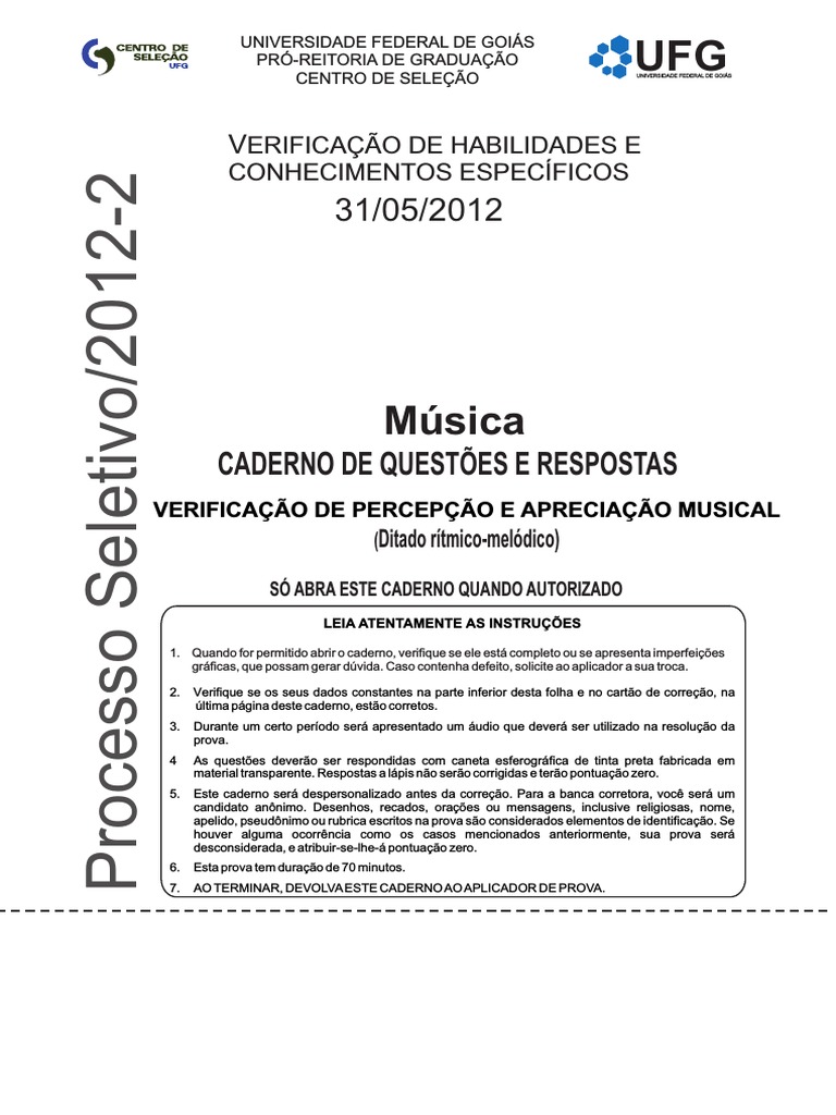 Ditado Ritmico Melodico | PDF