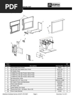 ZT410/ZT420 Parts Catalog | PDF | Belt (Mechanical) | Printer (Computing)