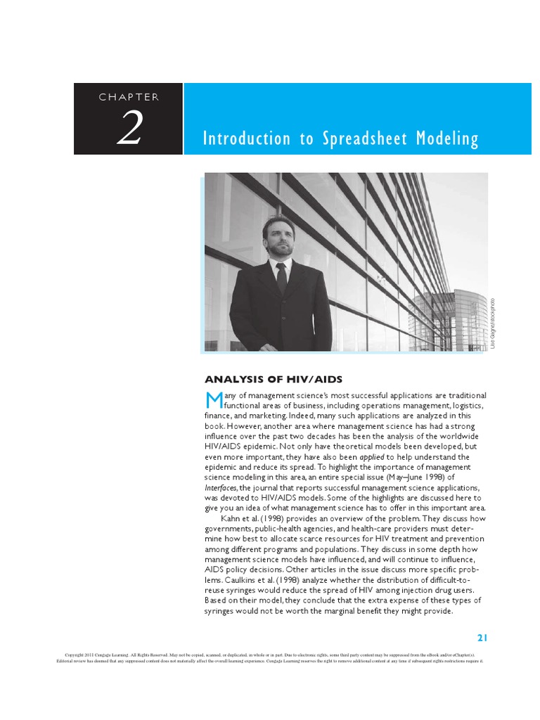 Introduction To Spreadsheet Modeling Winston Albright Pdf Spreadsheet Microsoft Excel