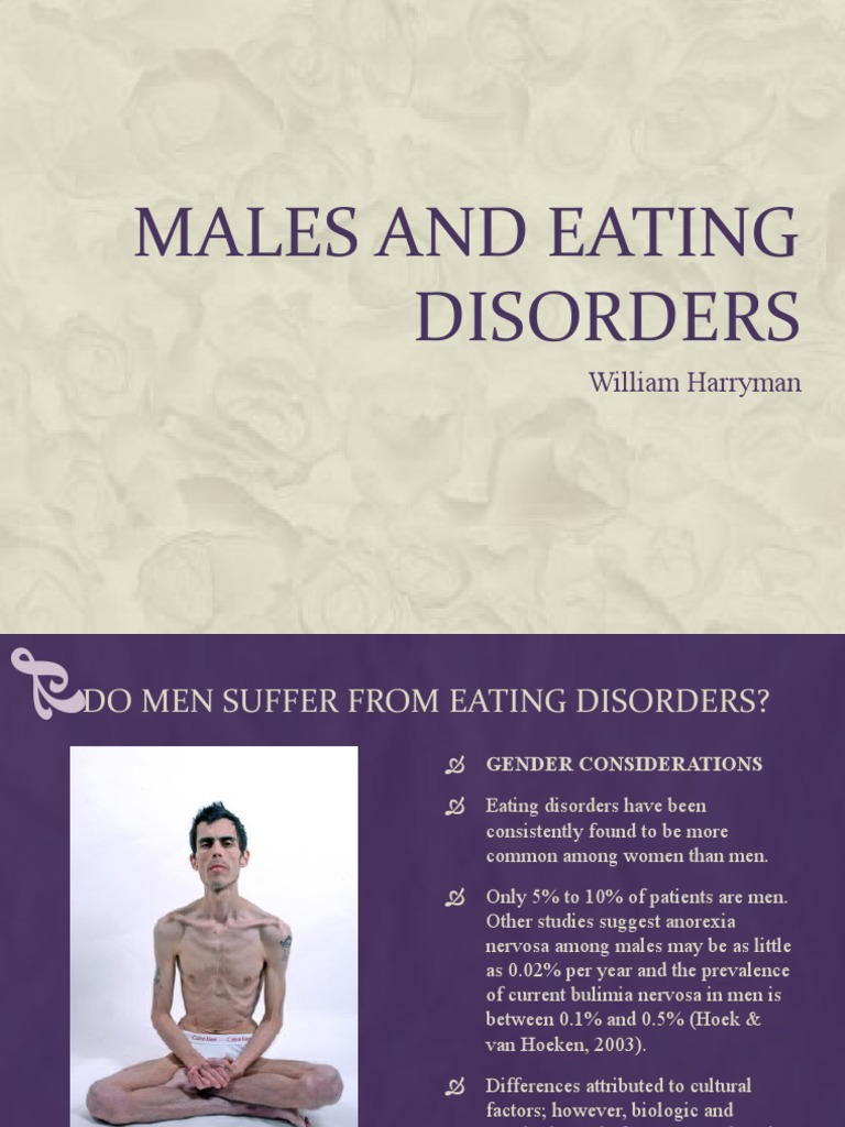 Males and Eating Disorders: William Harryman | PDF | Eating Disorder ...