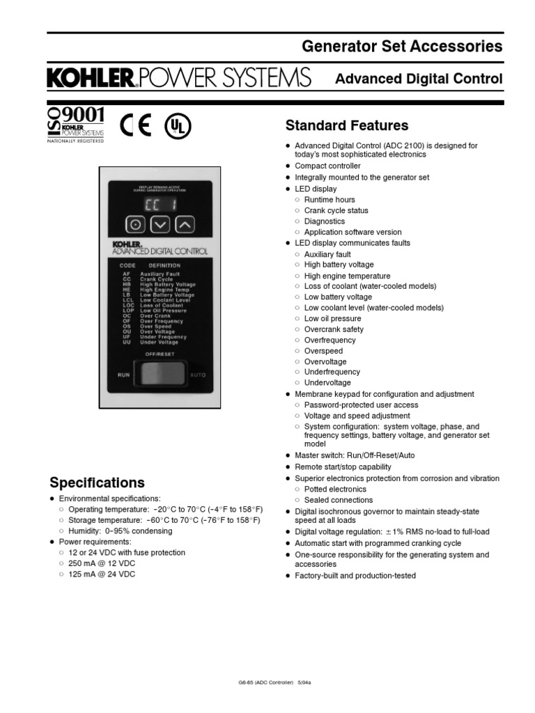 Adc 2100 | PDF | Analog To Digital Converter | Relay