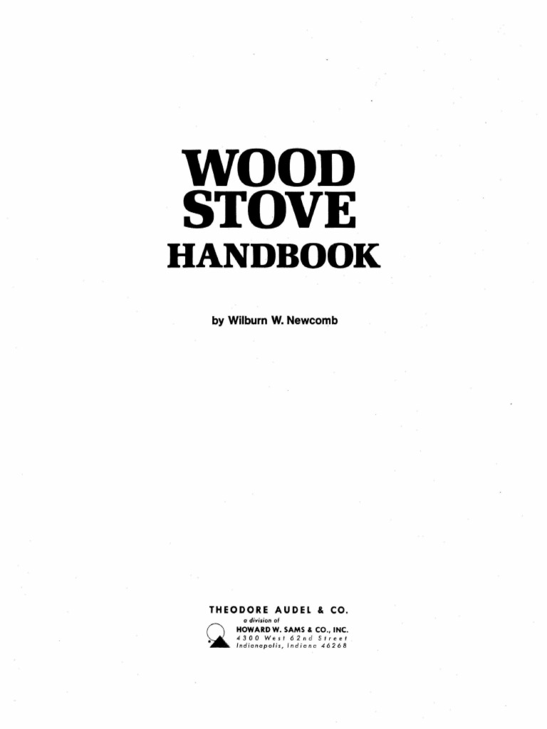 Wood Stove Handbook Pdf Pdf Chimney Stove