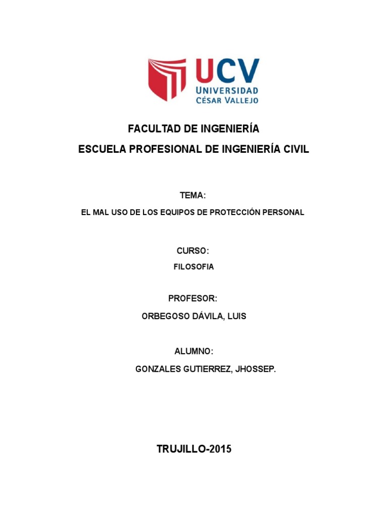 El Mal Uso Del Epp | PDF | Guante | Contaminación