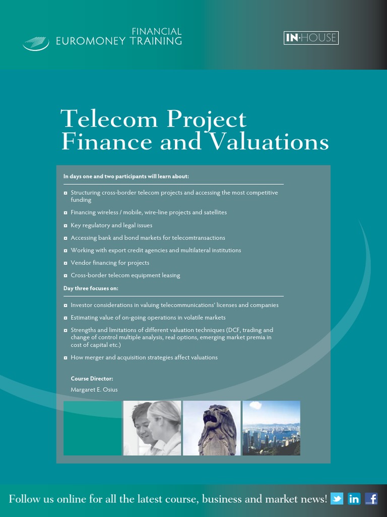 Telecom Project Finance | PDF | Valuation (Finance) | Discounted Cash Flow