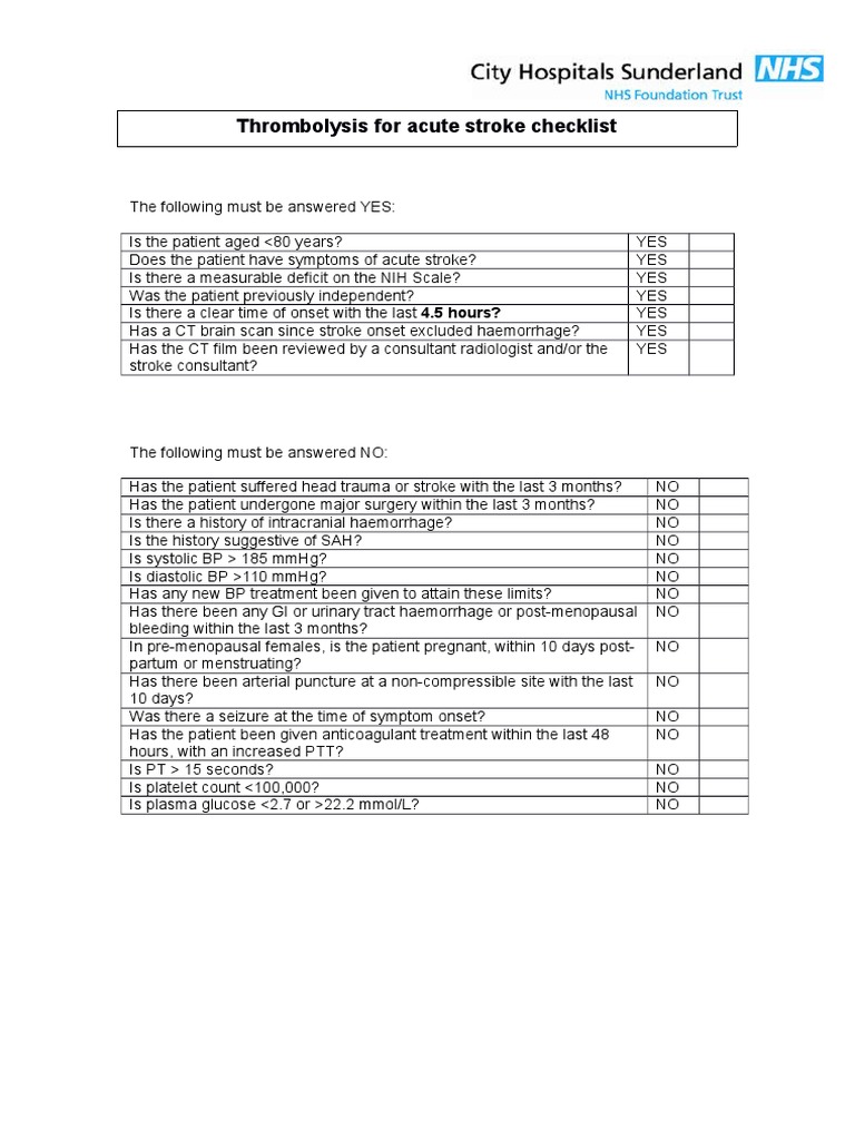 Tpa Checklist | PDF