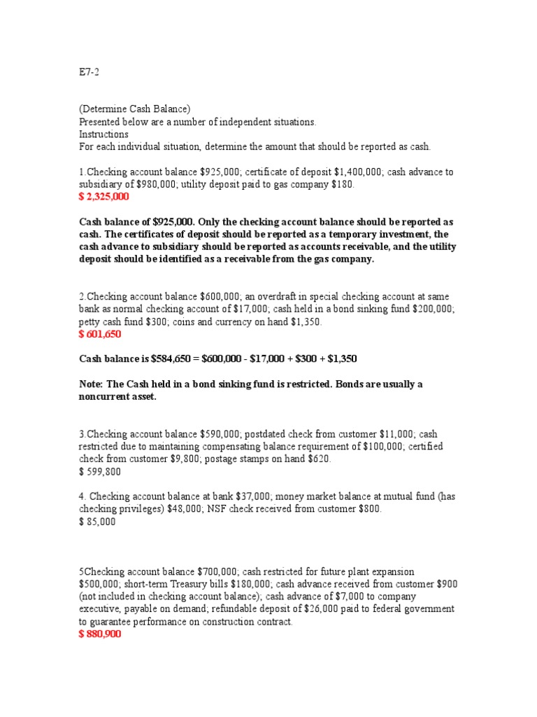 Chapter 7 Solutions | PDF | Bad Debt | Debits And Credits