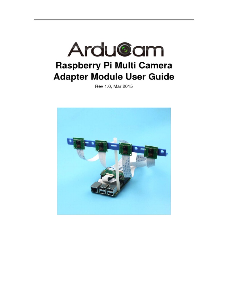 RaspberryPi Multi Camera Adapter Module UG | PDF | Raspberry Pi ...