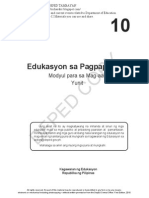 EsP G10 MODULE 16 LC 3 and 4 Mga Isyung Moral Tungkol Sa Paggawa at Paggamit NG Kapangyarihan | PDF