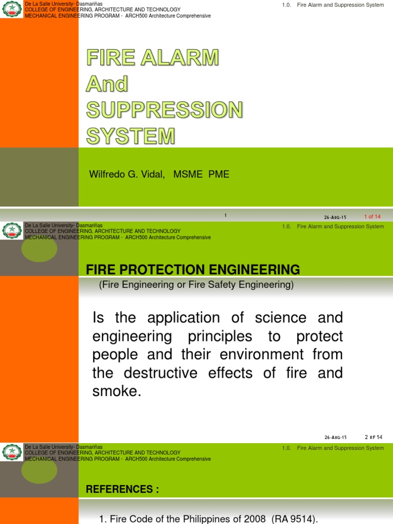 1.0 - Fire Alarm System | PDF | Fire Safety | Explosion