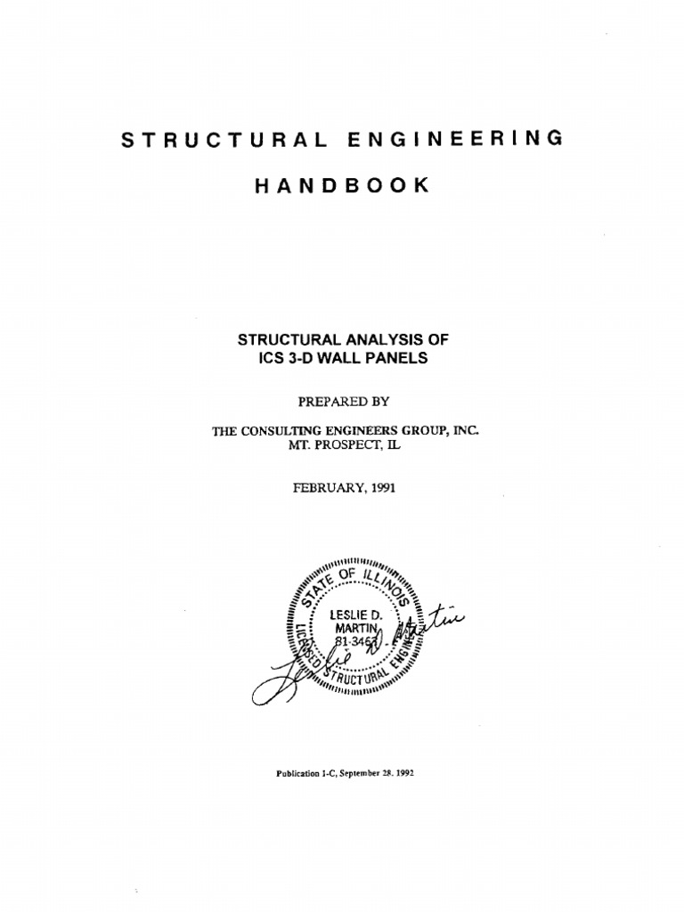Structural Engineering Handbook | PDF