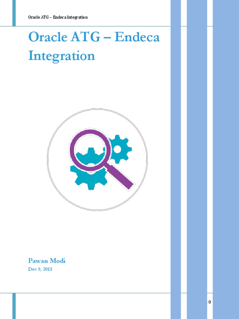 Oracle ATG Endeca Integration | PDF | Xml Schema | Search Engine Indexing