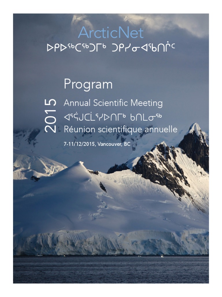 Arctic Net Program | PDF | Arctic Ocean | Polar Bear