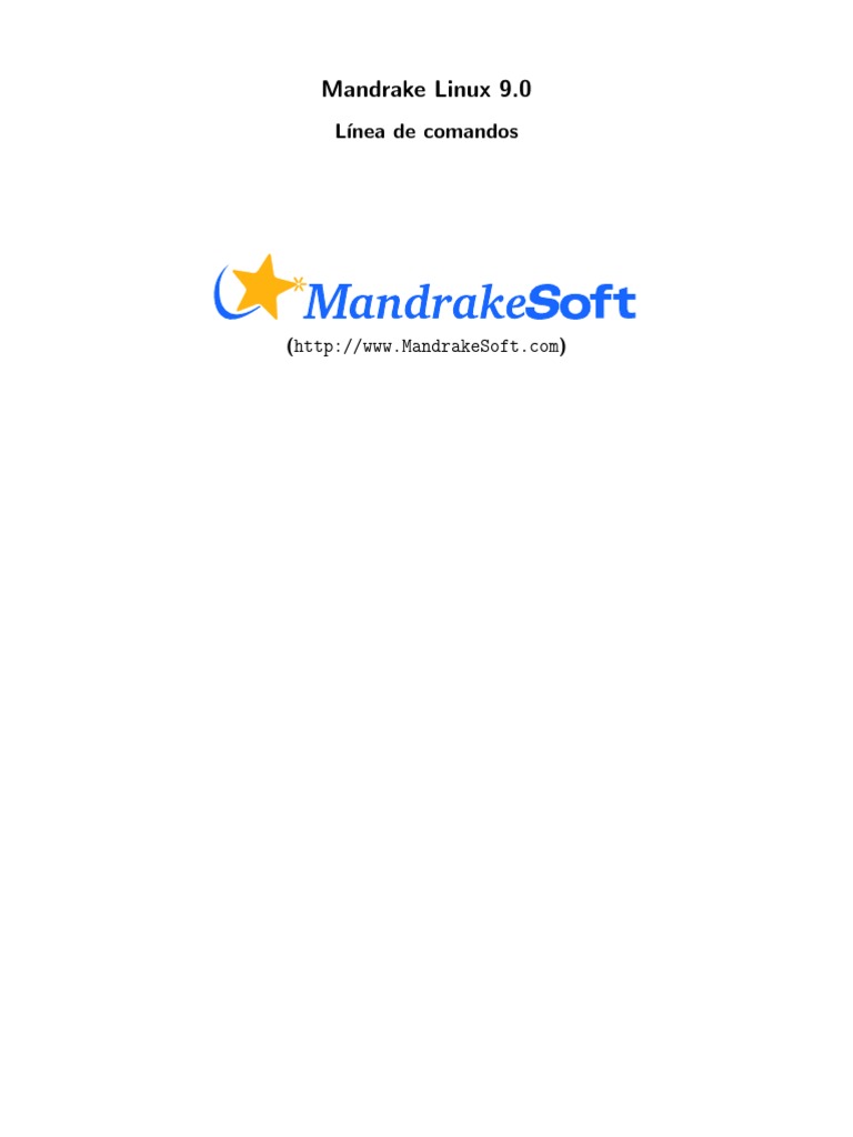 Mandrake Linux 9.0 - Linea de Comandos | PDF | Distribución de Linux ...