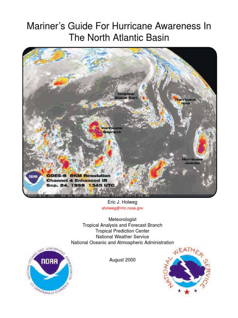 Mariner's Guide For Hurricane Awareness in The North Atlantic Basin ...