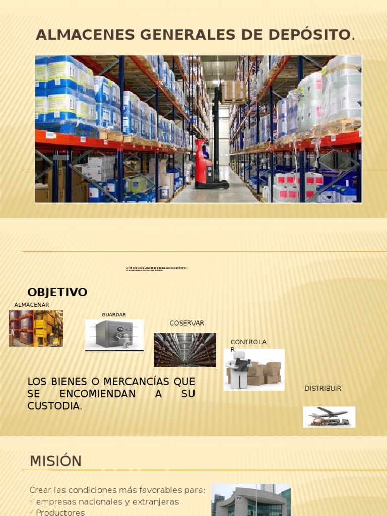 Almacenes Generales de Deposito | PDF | aduana | Bancos