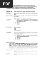 Workshop Report Template | PDF | Art