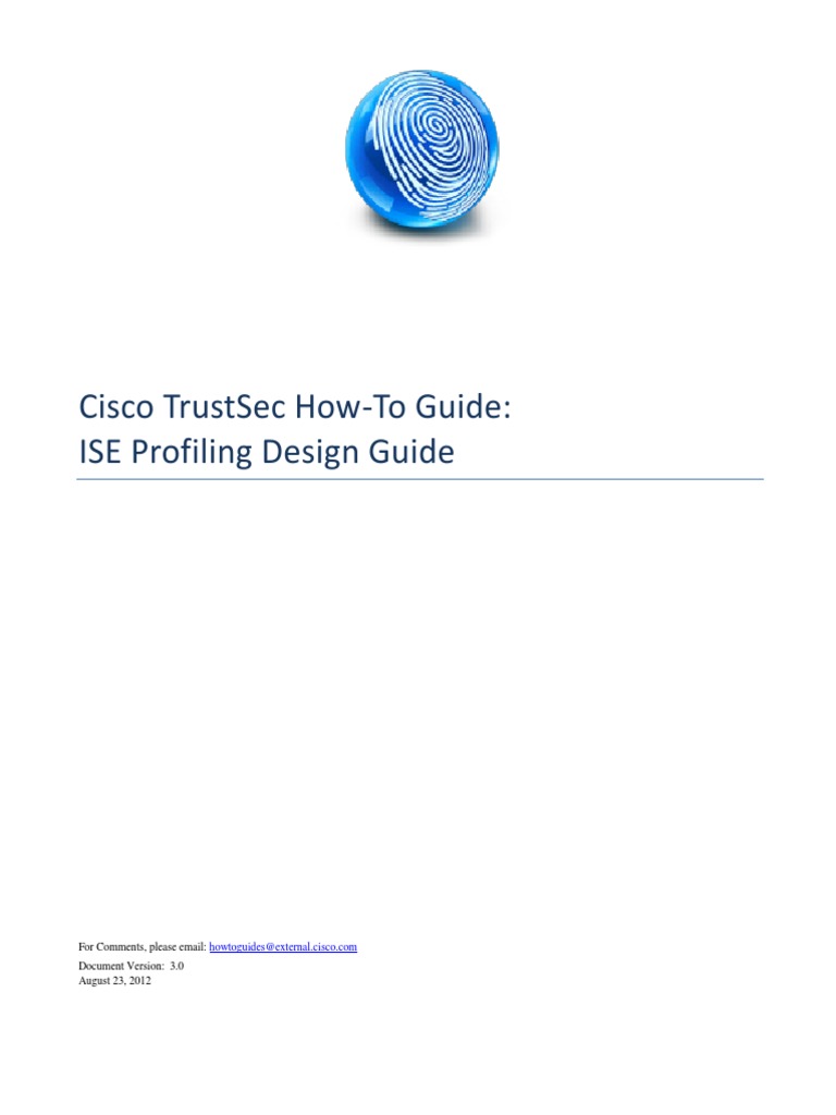 Howto 30 Ise Profiling | Download Free PDF | Radius | Computer Network