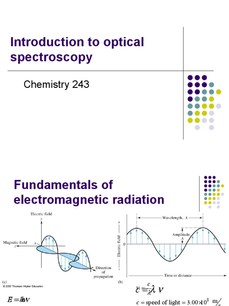 Introduction to Optical Spectroscopy | PDF | Laser | Raman Spectroscopy