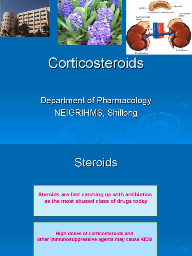 Corticosteroids ppt | Glucocorticoid | Adrenal Gland