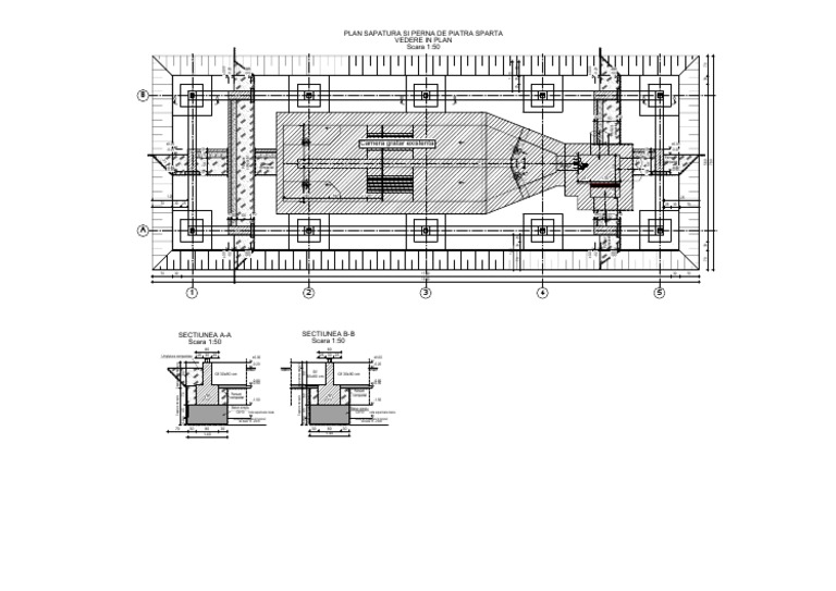 01.r.04 Plan Sapatura Camera de Intrare Si Gratar Rar | PDF