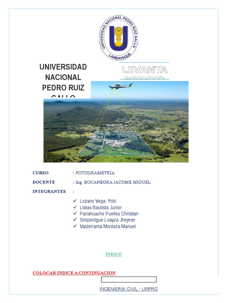 Levantamiento Topográfico con GPS Geodésico | PDF | Sistema de ...