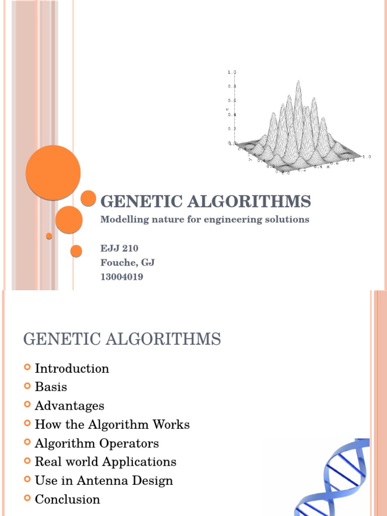 Genetic Algorithms | Download Free PDF | Genetic Algorithm | Theoretical Computer Science
