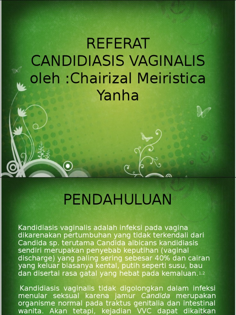 Refrat Candidiasis Vaginalis | PDF