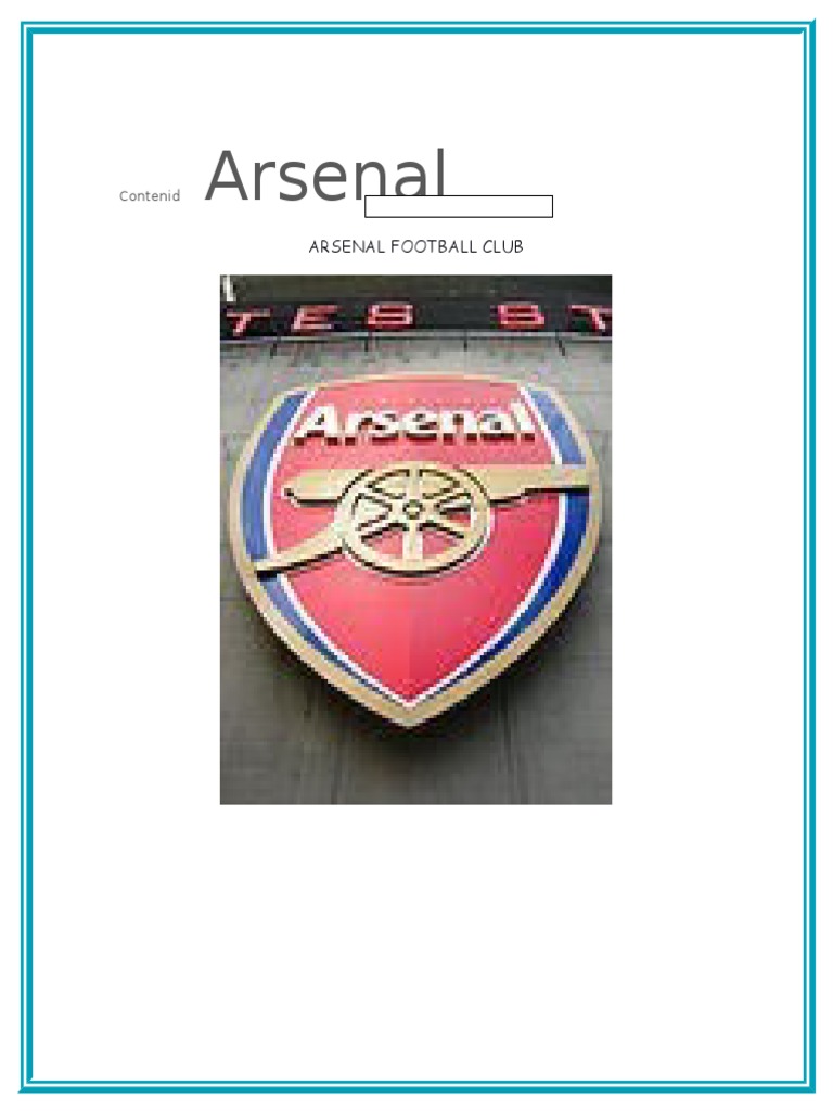 Arsenal | PDF | Arsenal FC | Manchester United FC