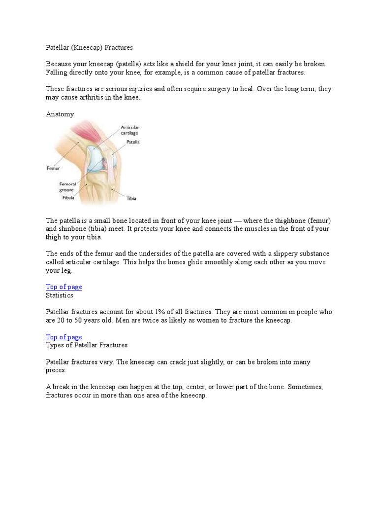 Patellar | PDF
