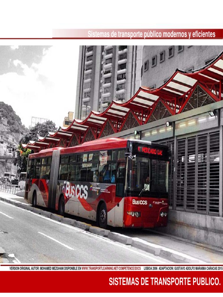 Trasporte Publico Moderno y Eficiente | PDF | Transporte público ...